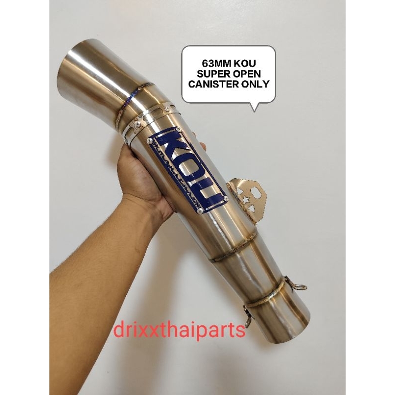 63MM KOU SUPER OPEN / AUN BIG WORM CANISTER ONLY | Shopee Philippines