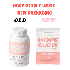 Hope Glow Glutathione By Luna Aura Whitening Capsule Glutathione And ...