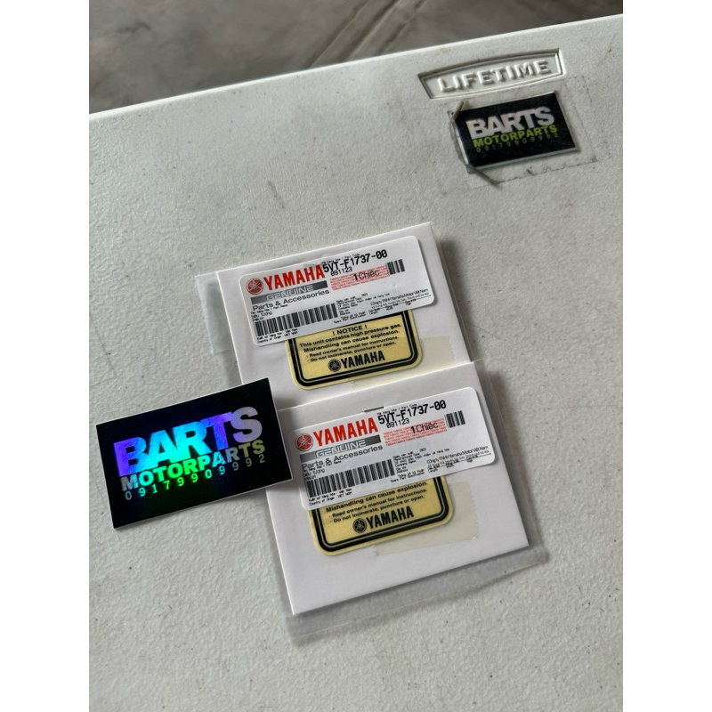 Yamaha Sticker / Decals For KYB Shocks SET / 2pcs. | Shopee Philippines