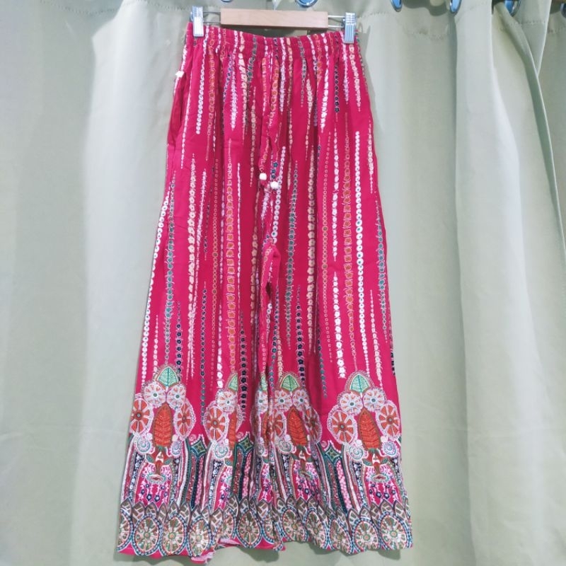 CHALLIS SQUAREPANTS with side pocket (FITS 24 TO 36 INCHES WAIST ...