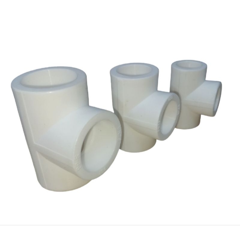 PPR EQUAL TEE PIPE PLAIN 1/2"3/4" 1" | Shopee Philippines