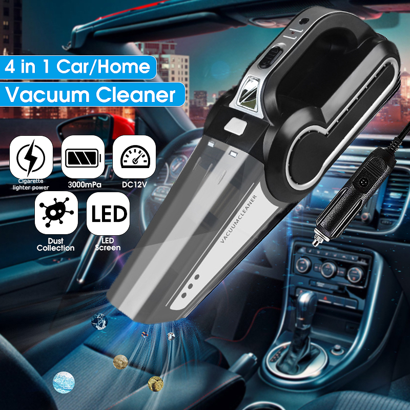 4-in-1 handheld vehicle-mounted vacuum cleaner Cordless vacuum Cleaning ...