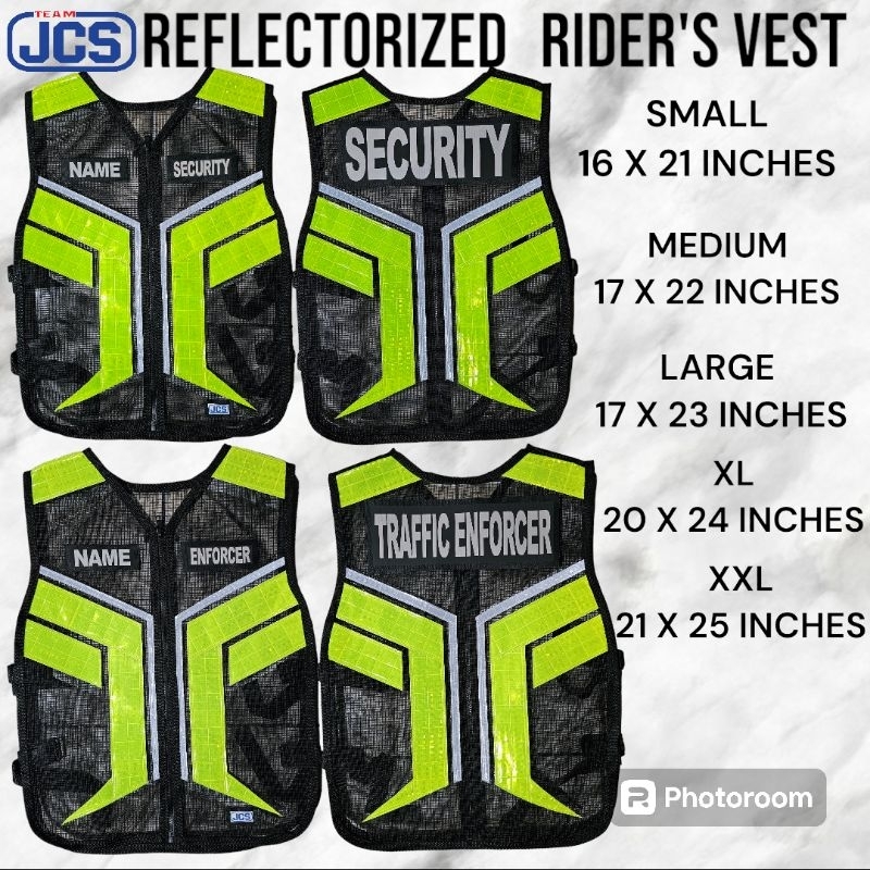 New Design reflectorized Vest | Shopee Philippines