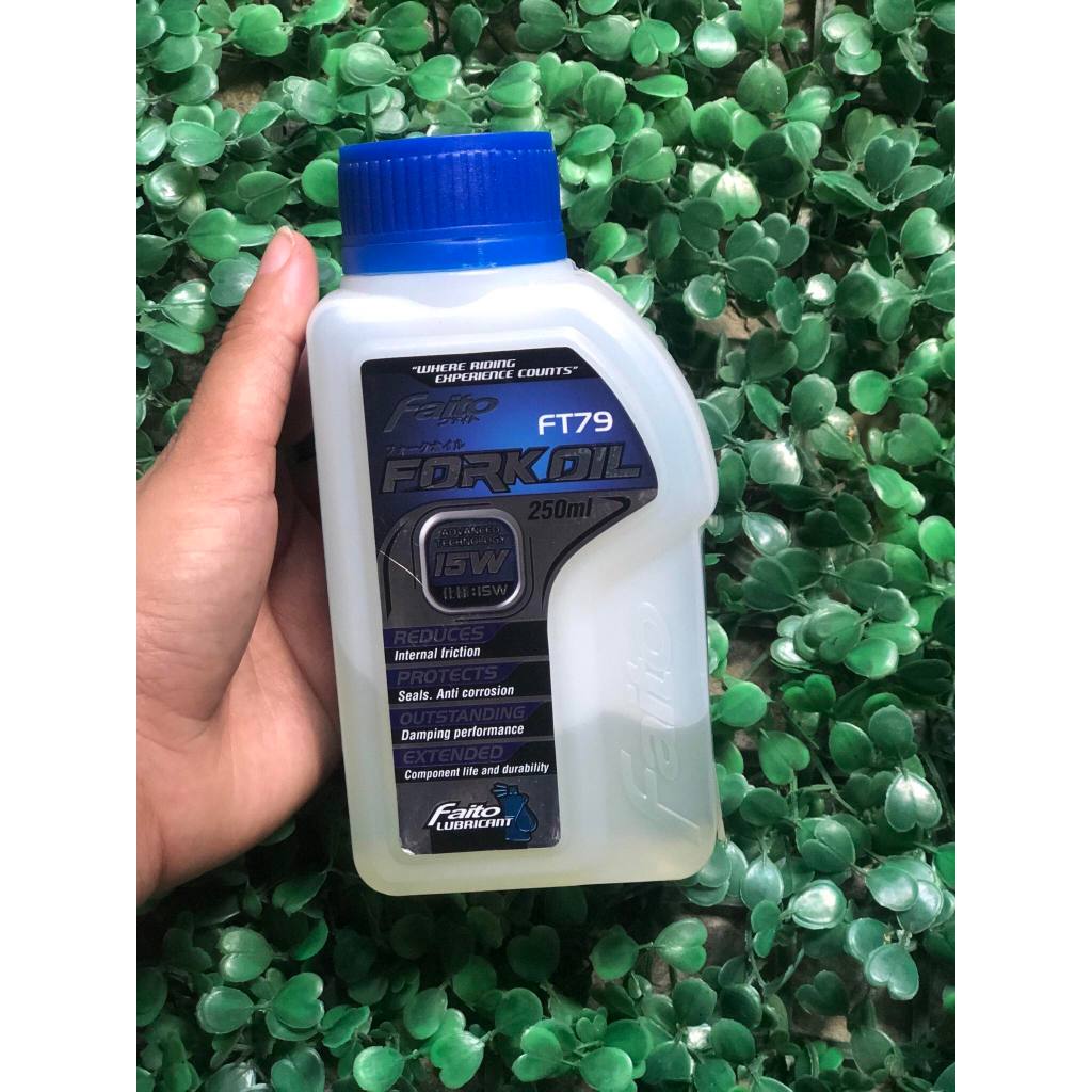 FAITO FORK OIL 250 ML 15W LUBRICANT FOR ALL MOTORCYCLE AND AUTOMOTIVES ...