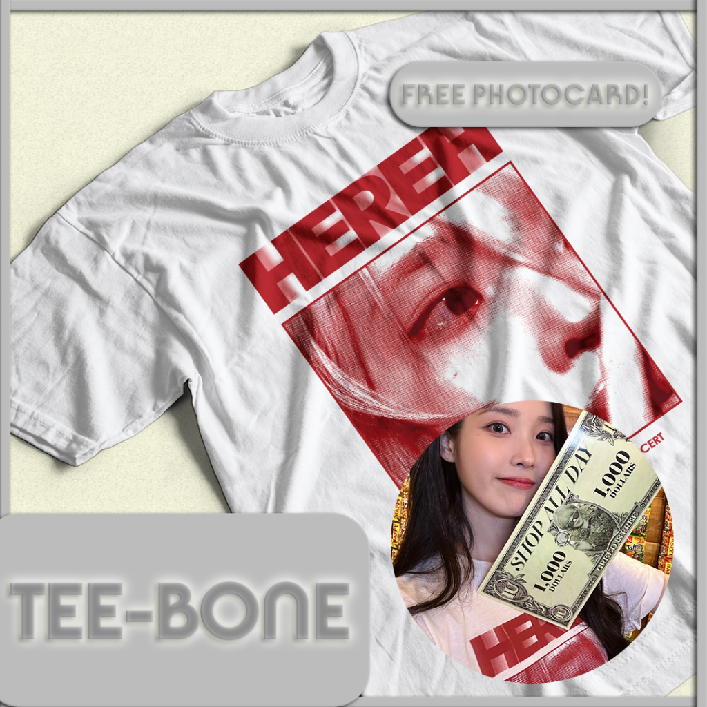 TEEBONE - IU HEREH WORLD TOUR MANILA INSPIRED SHIRT | Shopee Philippines