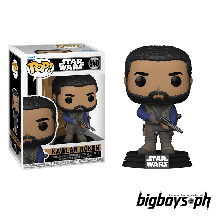 Funko Star Wars Obi Wan Kenobi Kawlan Roken Pop! Vinyl Figure | Shopee ...