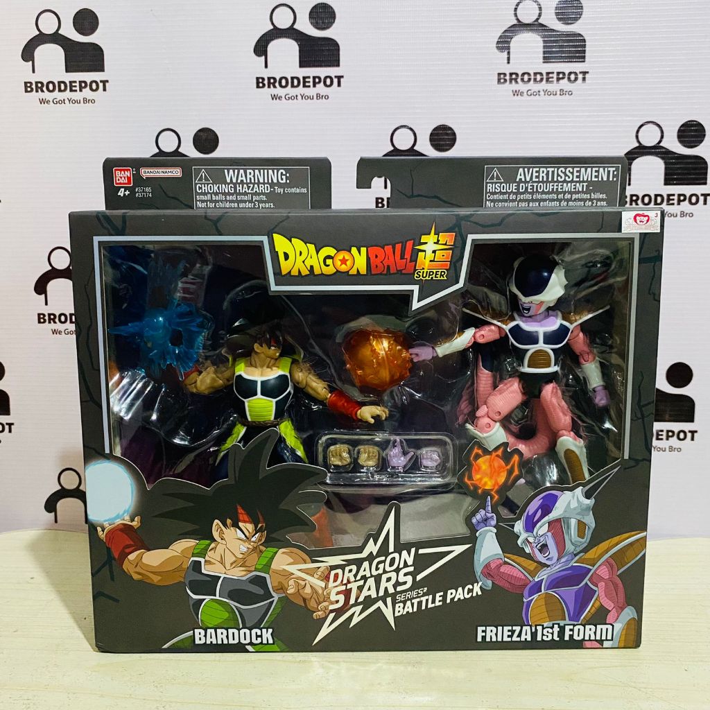 [Ready Stock] Bandai DRAGON STARS SERIES_BATTLE PACK_BARDOCK VS FRIEZA ...