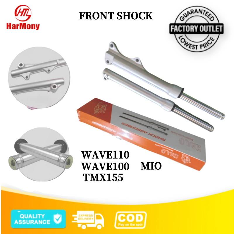 Front shock For WAVE 125/smash disc brake SILVER Original Made in ...