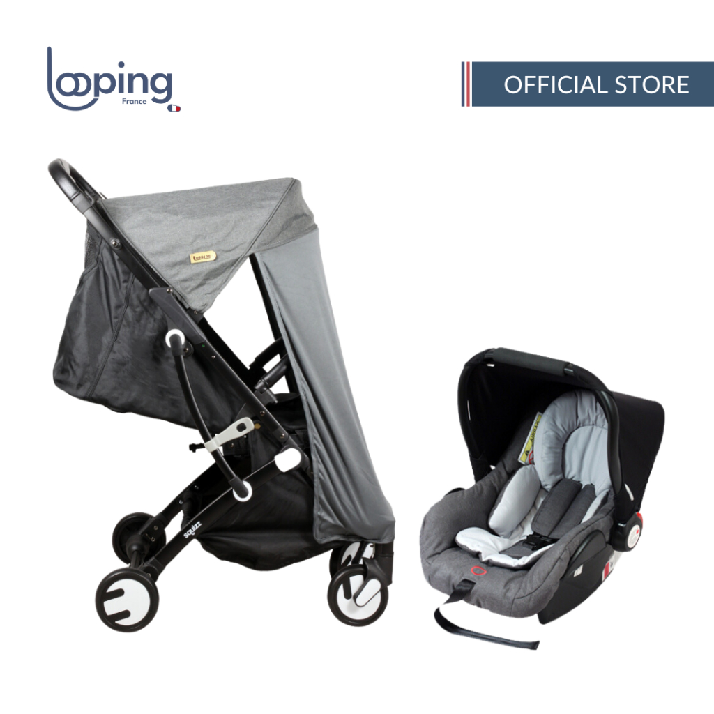 Looping Squizz 3 Stroller with Car Seat (Travel System) | Shopee ...