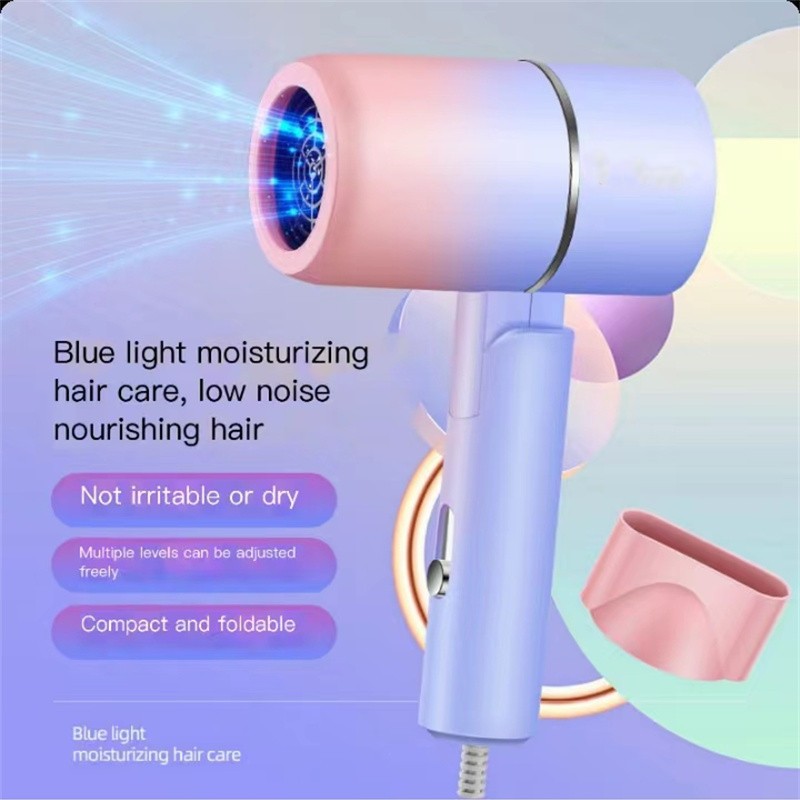 Homie Professional Blower Hair Dryer Foldable Electric Hair Blower Care ...