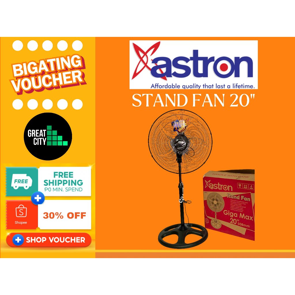 Astron StandFan 20 Inches | Shopee Philippines