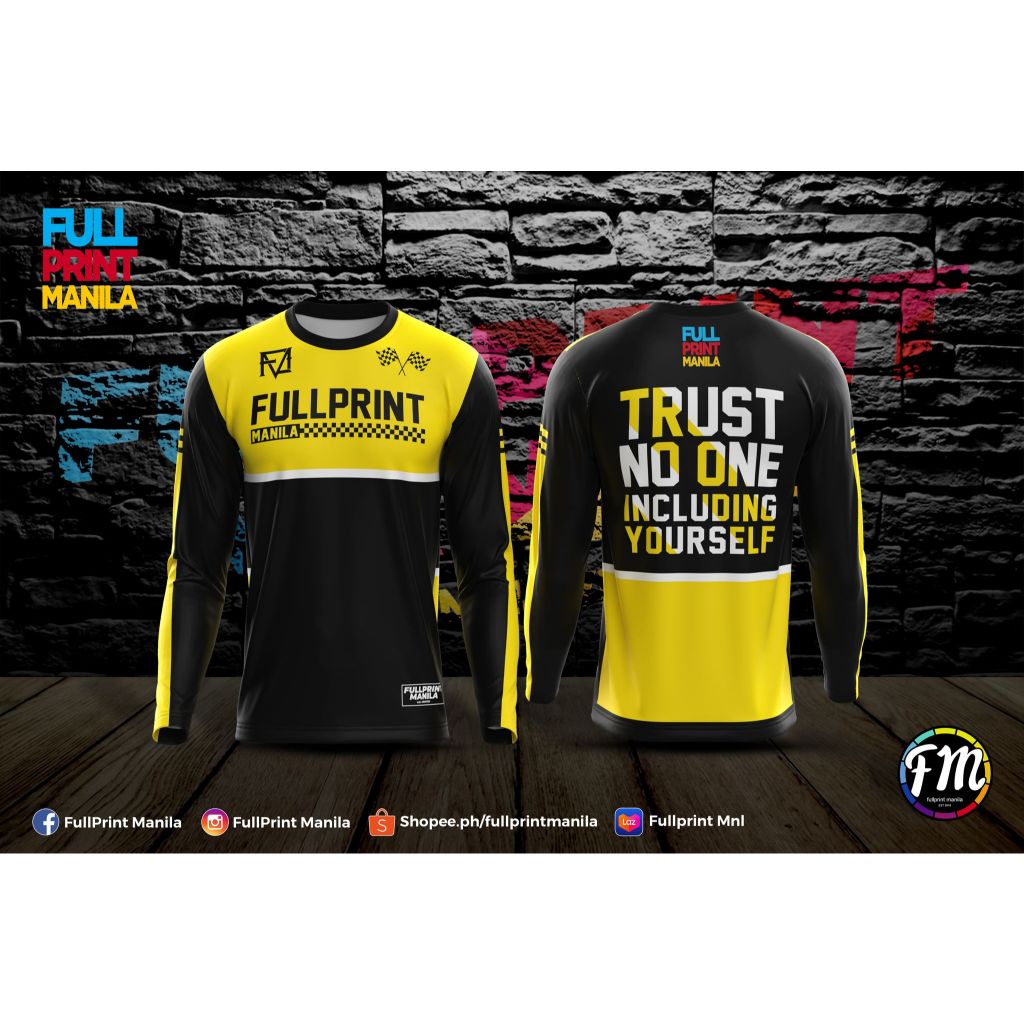 FM 030 FULLPRINT RIDING JERSEY FULL SUBLIMATION | Shopee Philippines