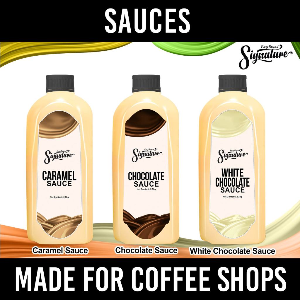 EASY SIGNATURE - White Chocolate Sauce 2.2kg | Shopee Philippines