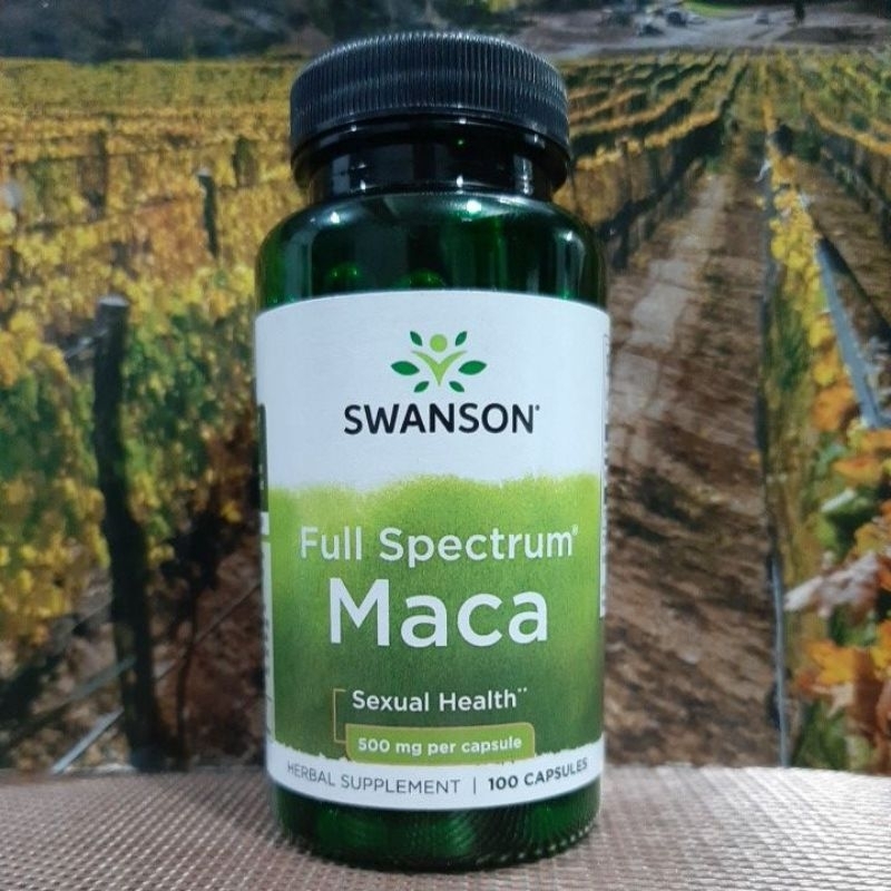 MACA ROOT 500mg 100 Capsules Sexual Health EXP: April 2027 Swanson ...
