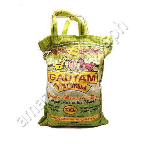 Gautam Sella Basmati Rice 1 Kg | Shopee Philippines