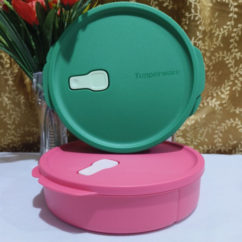 Tupperware Brands Round Divided Lunchbox 830ml (1pc) | Shopee Philippines