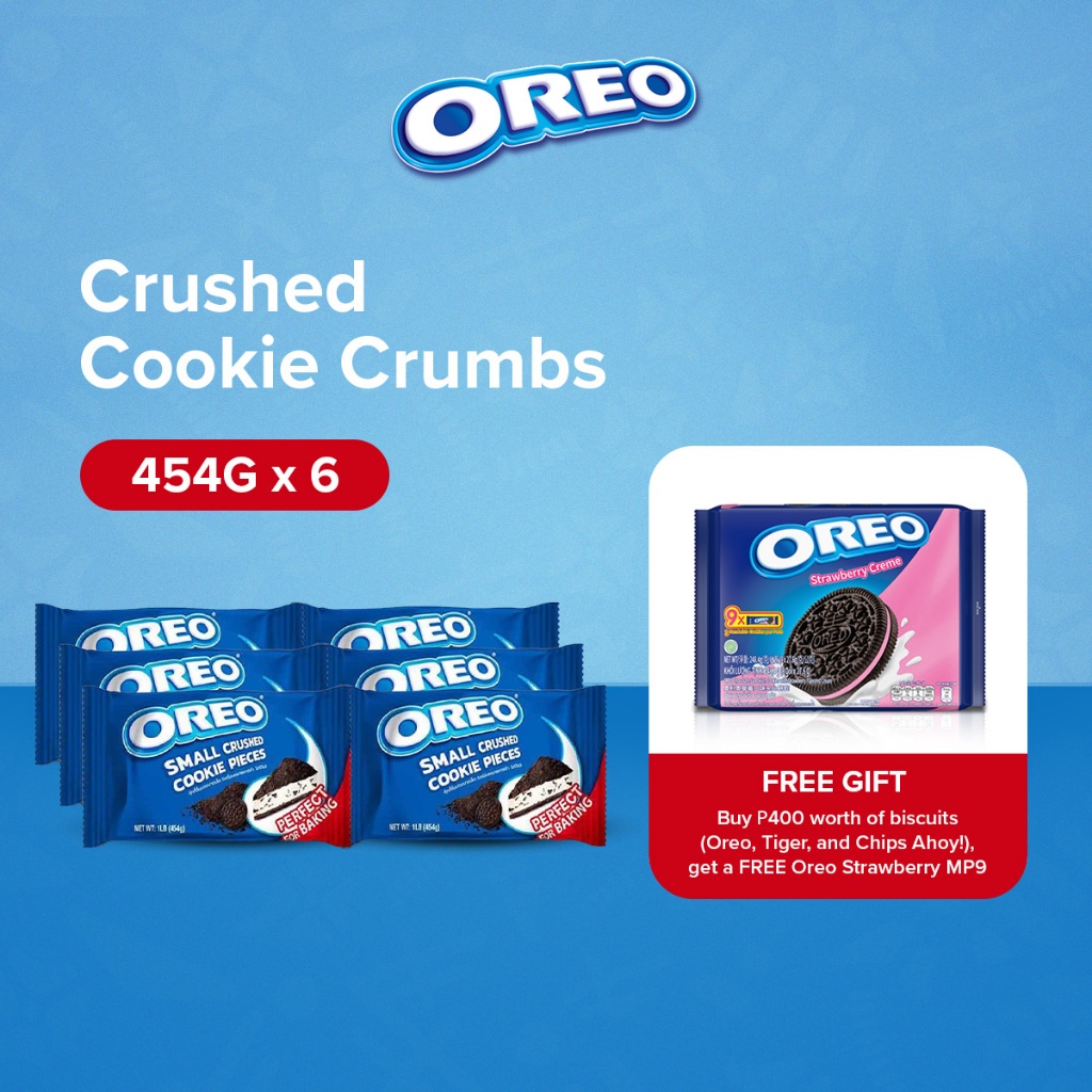 Oreo Crumbs - Small Crushed Cookie Pieces 454g Chocolate Sandwich ...
