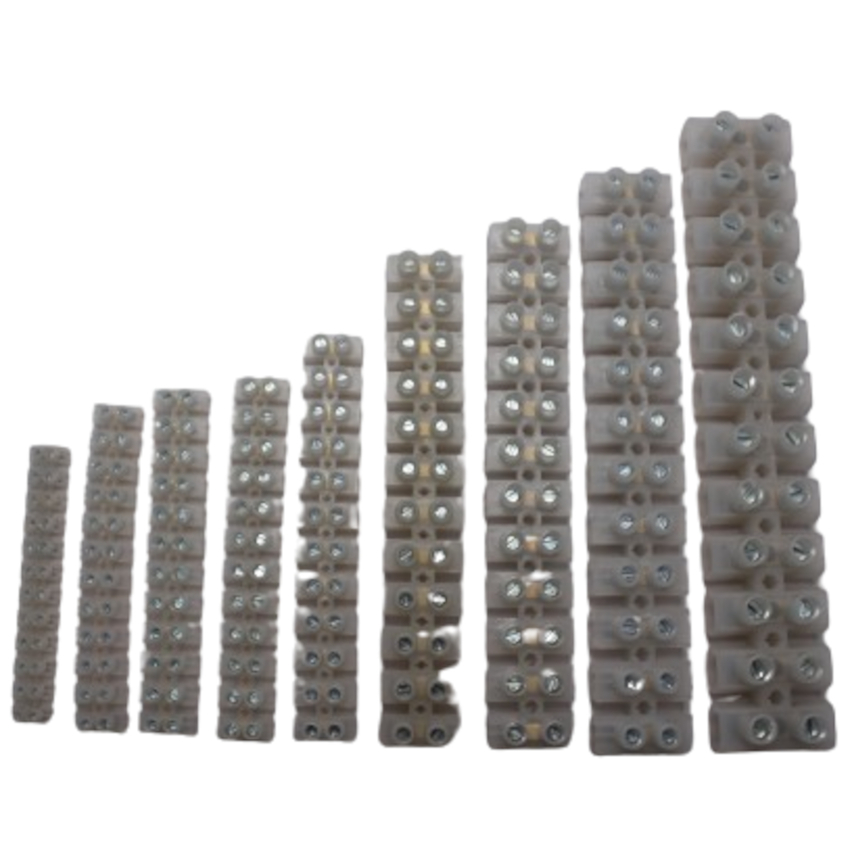 60A 80A 100A 150A Terminal Block Barrier Strip Screw Wire Connector ...