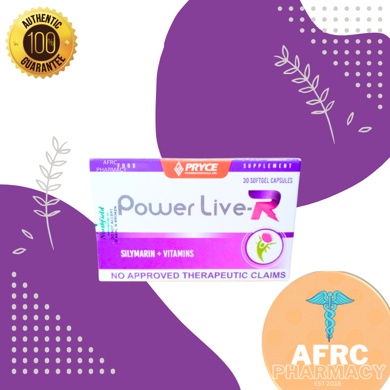 Power Liver Silymarin + Multivitamins 30 Softgel Capsules | Shopee ...