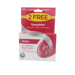 Sangobion Capsules 14+2 promo pack | Shopee Philippines