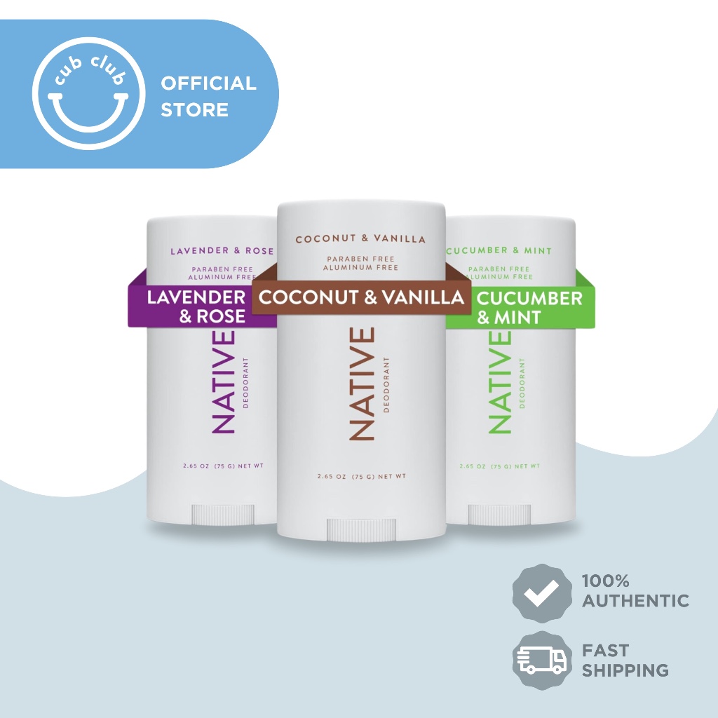 Native Deodorant - Aluminum Free, Paraben Free 2.67 oz | Shopee Philippines