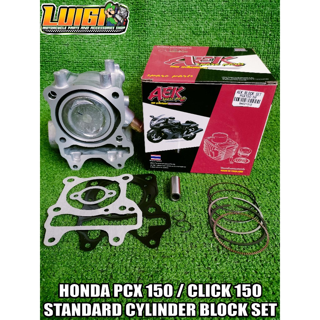 AEK HONDA PCX 150 / CLICK 150 58MM STANDARD CYLINDER BLOCK SET 100% ...