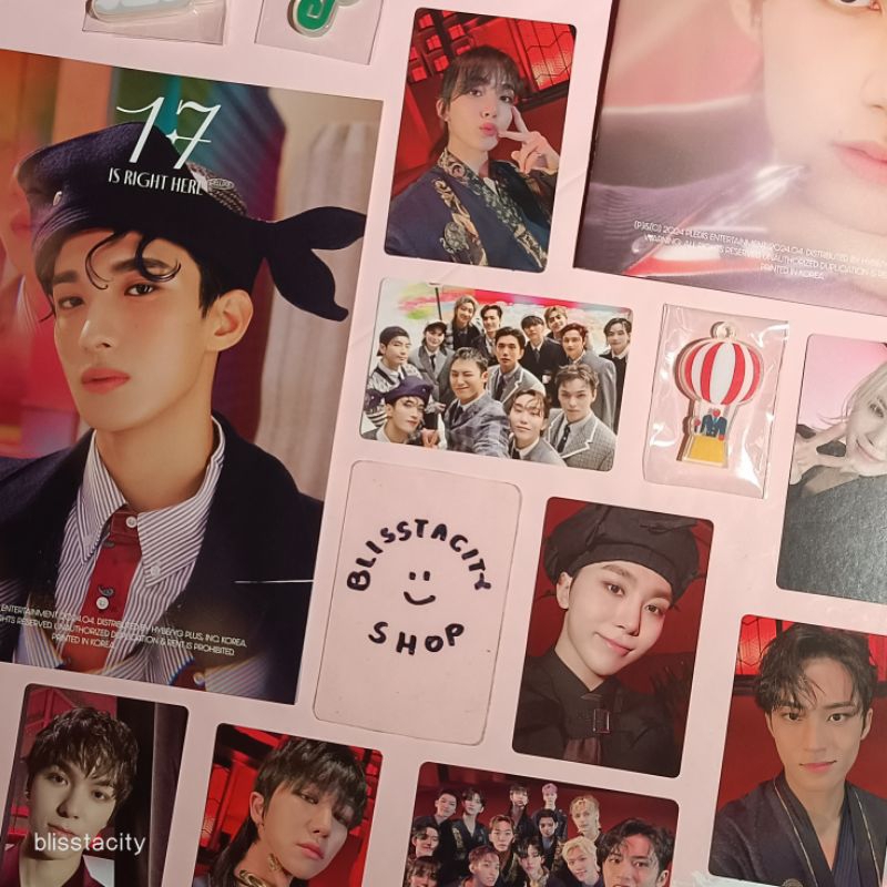 PHOTOCARD | DELUXE BEST ALBUM FML TINGI SEVENTEEN | SVT PC UNIT MEMBER ...