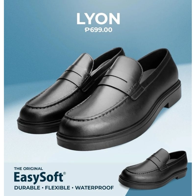 World Balance Easy Soft LYON Men's Black Shoes | Shopee Philippines