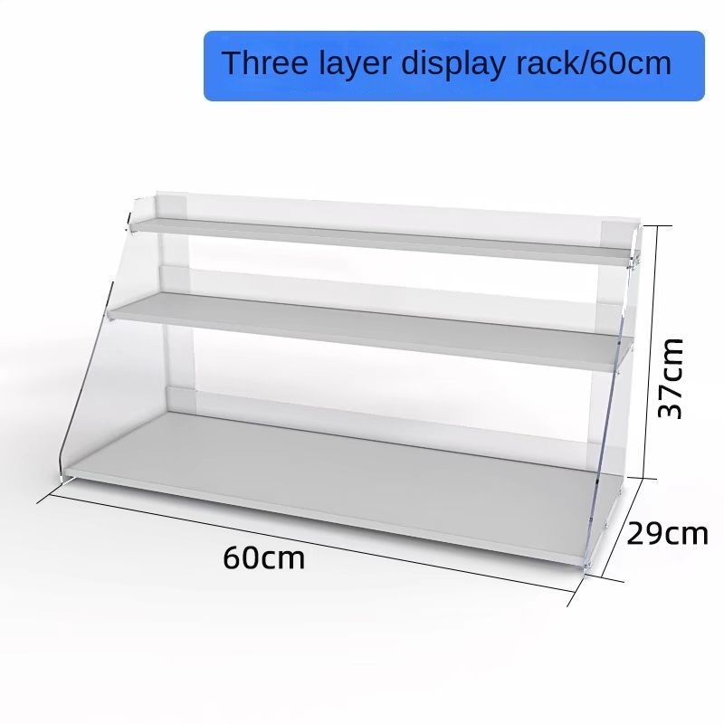 Cashier front shelf supermarket convenience store counter small display ...