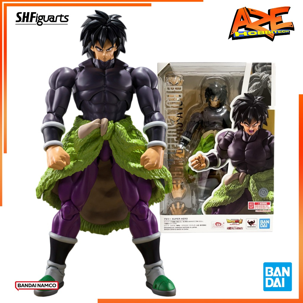 SHFiguarts SHF Dragon Ball Z Super Broly Super Hero Movie Action Figure ...
