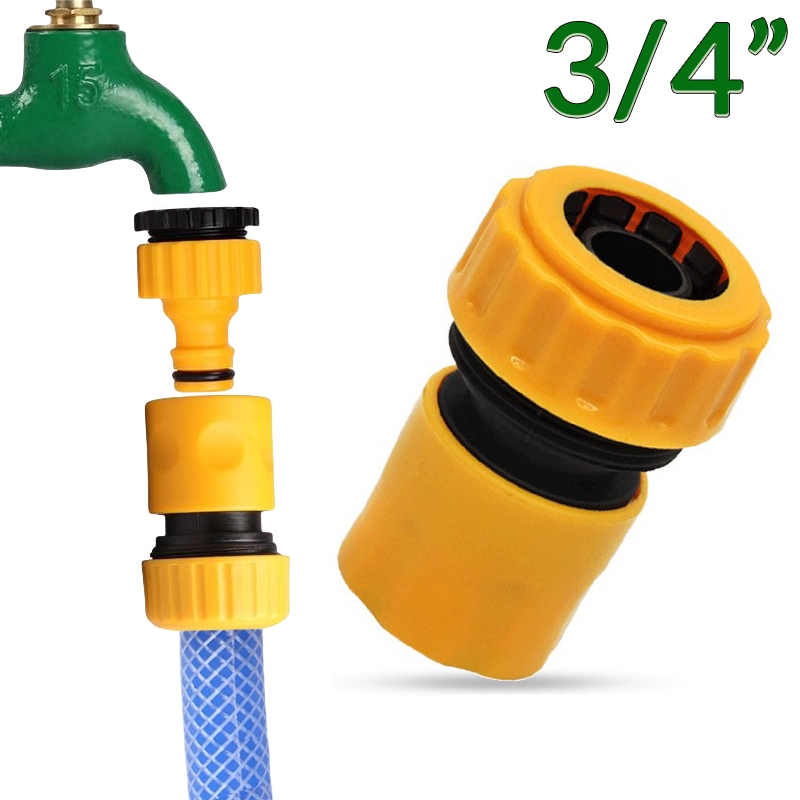 3/4 Quick Coupling Hose Connector Hose Connection Adapter Gun Connector ...