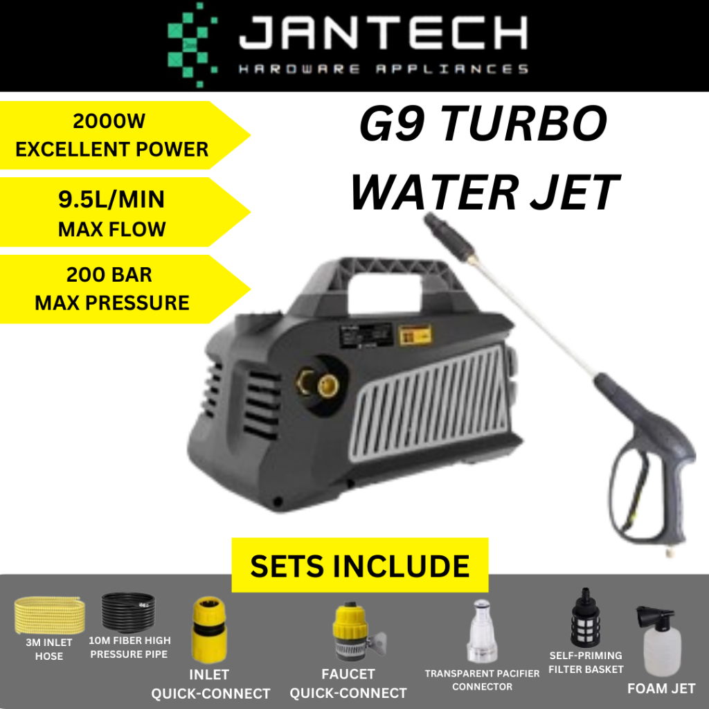 G9 Turbo Water Jet High Pressure Cleaner Water Jet Sprayer Machine ...