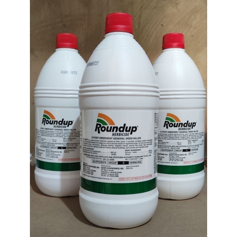 RoundUp Herbicide 1L - General Weed Killer / roundup | Shopee Philippines
