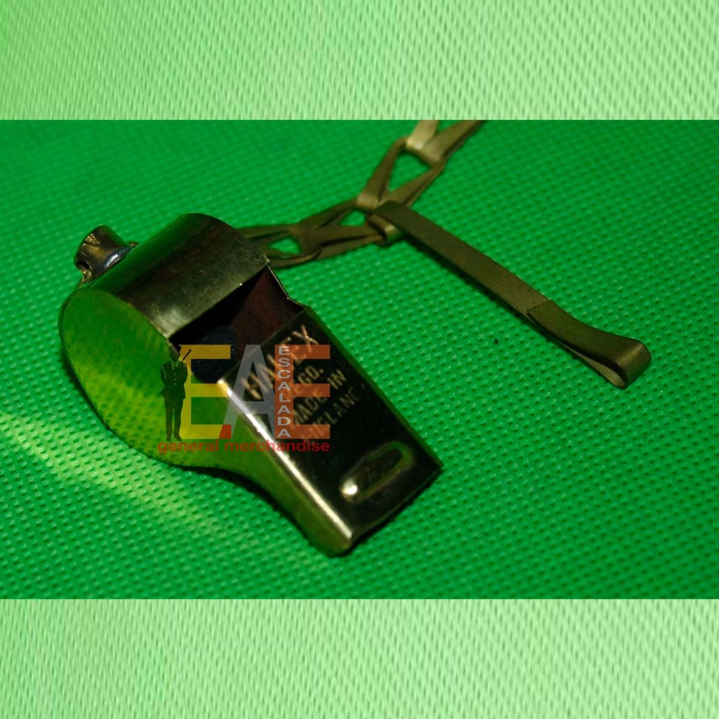 Whistle Gold Small/Big with Chain - On-Duty Security Guard Accessories ...