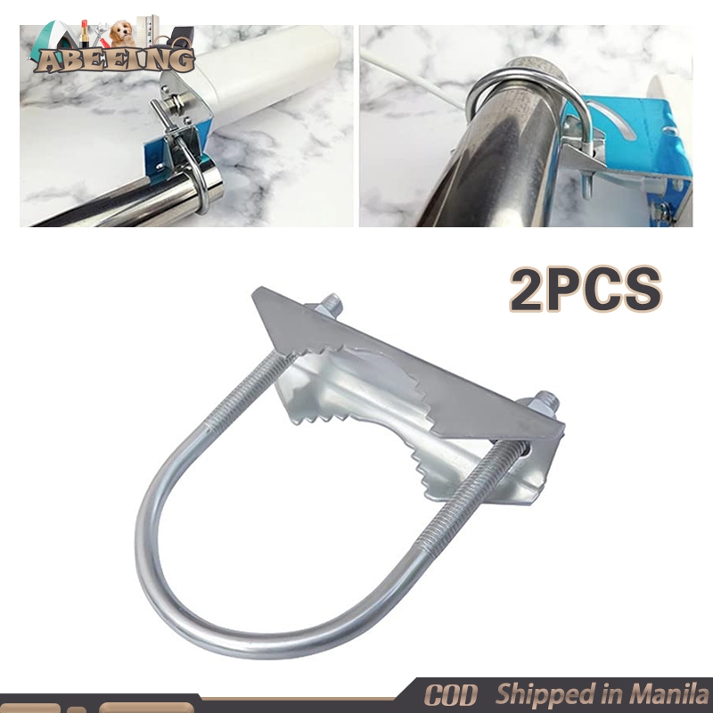 2Pcs Antenna Mount Clamp U Bolts Pipe Mounting Hardware | Shopee ...