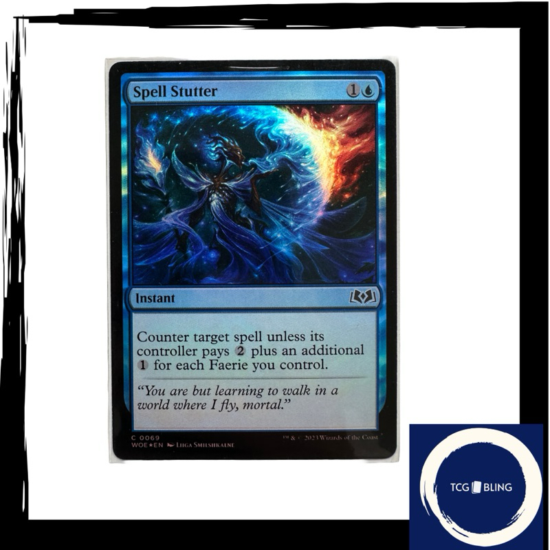 Spell Stutter MTG - Wilds of Eldraine FOIL | Shopee Philippines