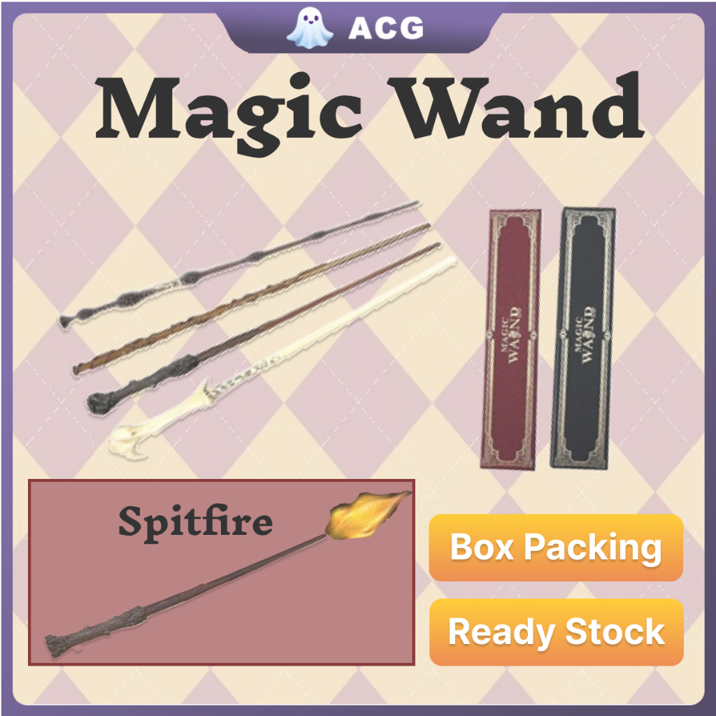 New box Magic Wand for Kids Adult Magic Spitfire Wand Stick Christmas ...