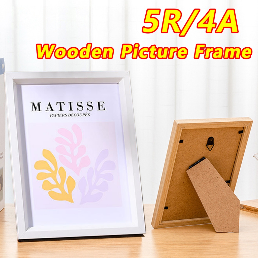 Picture Frame Home Decor Wooden Picture Frame Wall Decor Picture Holder ...