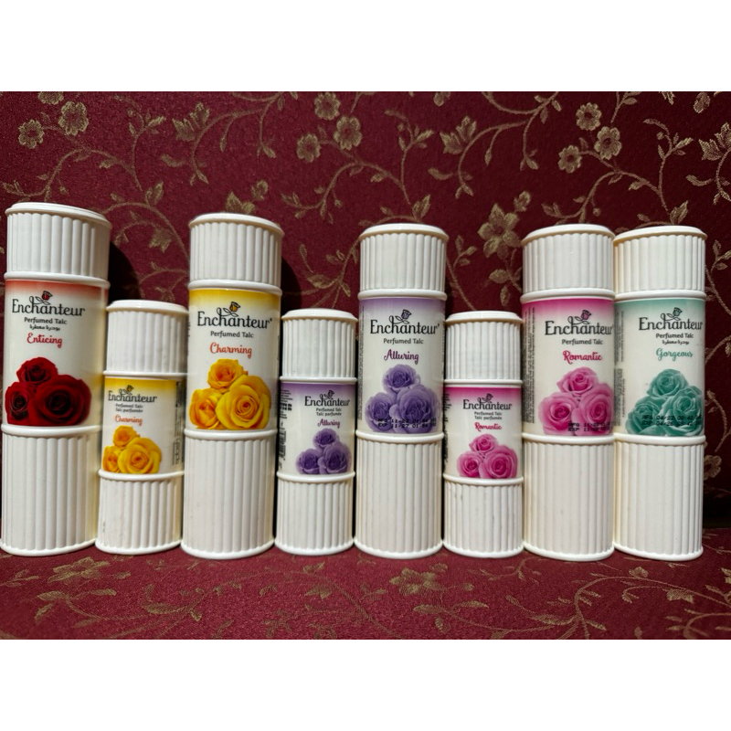 50g / 125g Enchanteur Perfumed Talc Alluring, Charming, Romantic ...