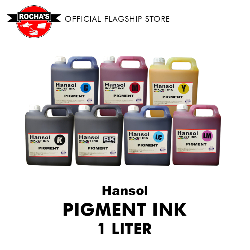 [ROCHA'S] Hansol Universal Pigment Ink - 1liter - for printer refill ...