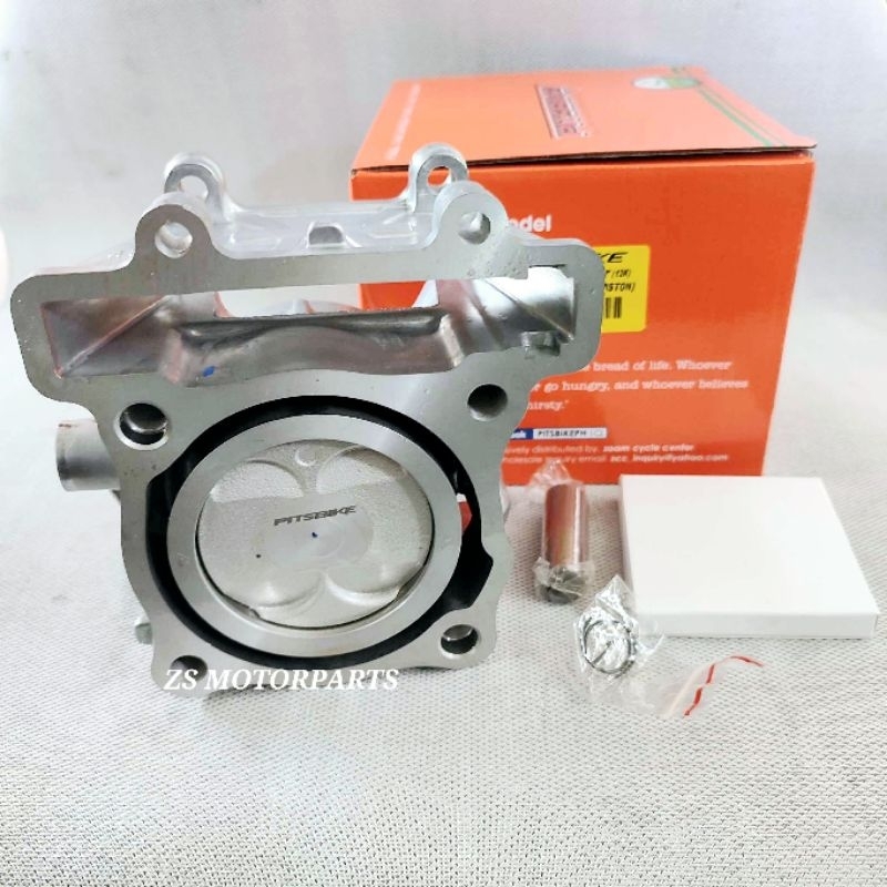 Pitsbike STD BLOCK (CASTING PISTON) RAIDER150 Fi " 62mm" (12k) | Shopee ...