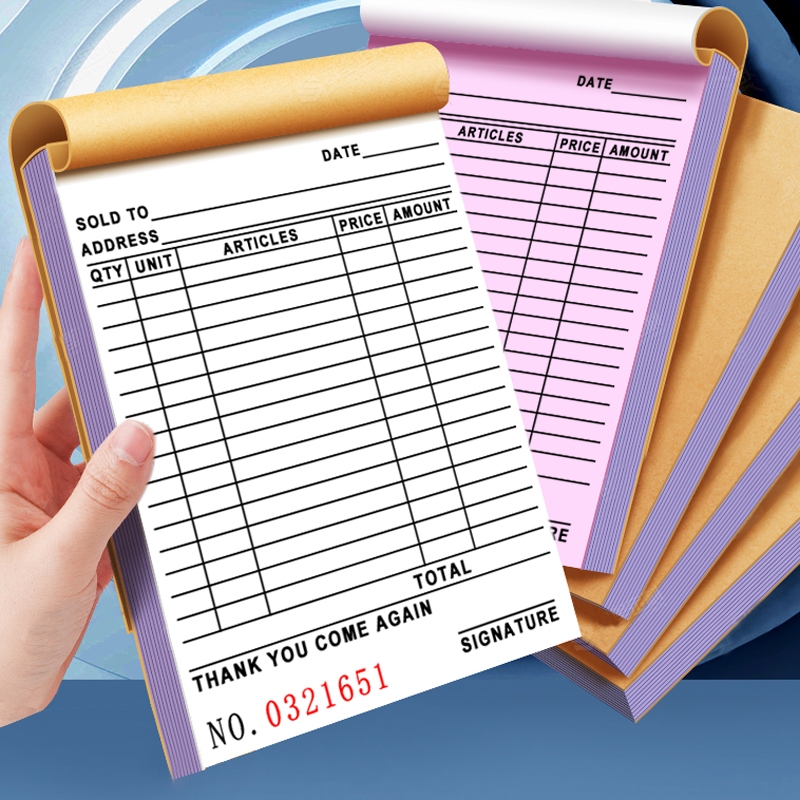 Business Carbonized Resibo Receipt Wholesale With Carbon Paper ...