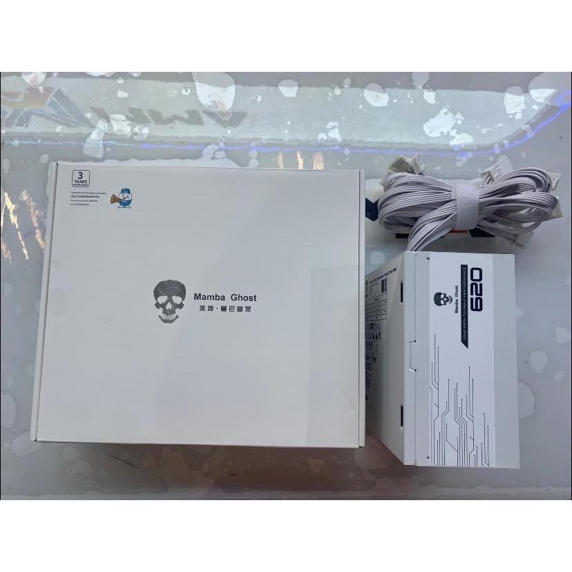 MAMBA GHOST 550W / 650W 80+ BRONZE TRUE RATED POWER SUPPLY WHITE | Shopee Philippines