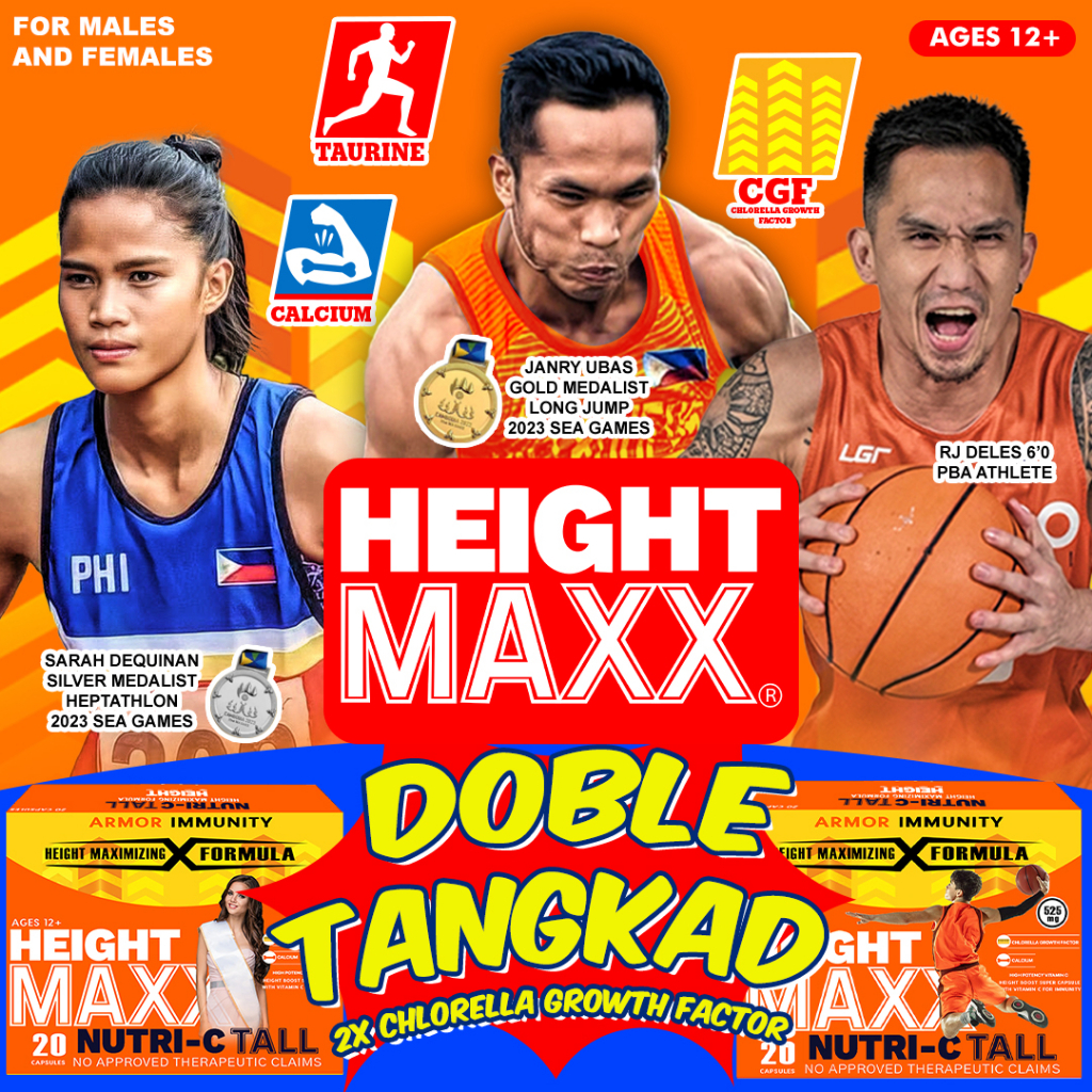 BUY 5 HEIGHT MAXX Nutri-C Tall Abscorbate TAKE 1 FREE Nutri-C Maxx ...