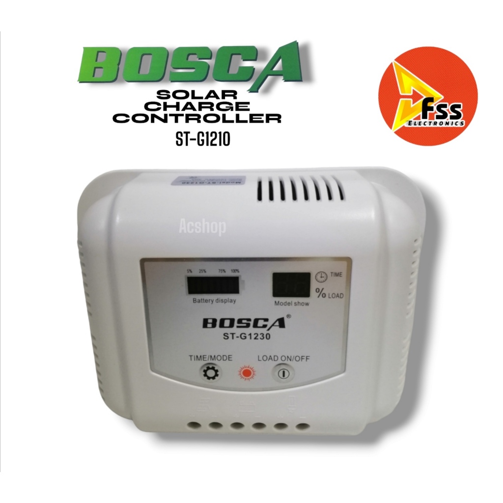 Bosca Bs St-G1210 Solar Charger Controller 10AH | Shopee Philippines