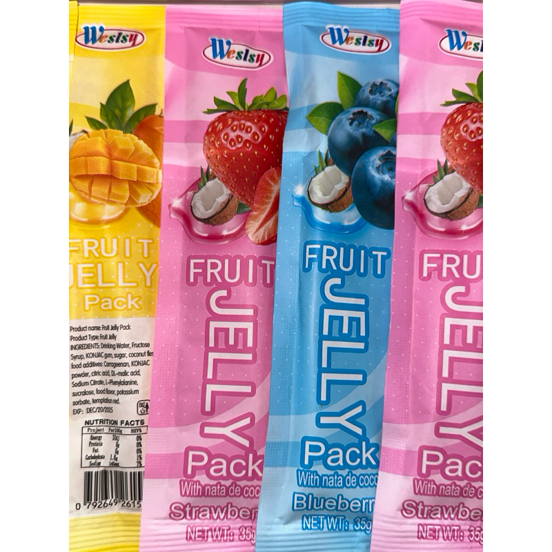 FRUIT JELLY PACK 30 pcs | Shopee Philippines