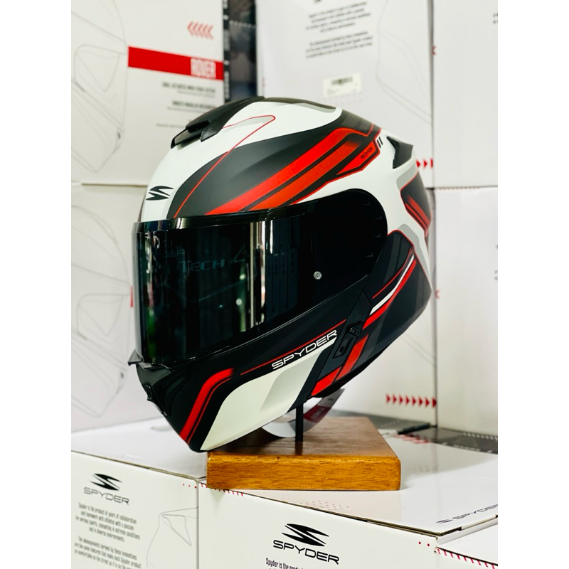 SPYDER ROVER S1 Moular Dual Visor Helmet with Spare Visor (ZENITH ...