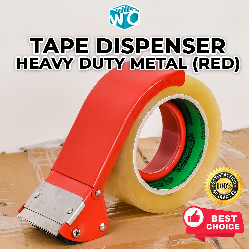 Heavy Duty Metal Packaging Tape Dispenser 50MM Sealing Tape Cutter for ...