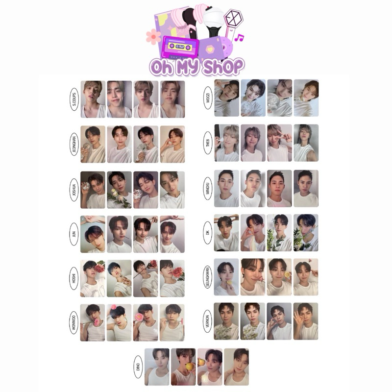 SEVENTEEN BEST ALBUM 17 IS RIGHT HERE DEAR VER PHOTOCARD OFFICIAL | Shopee Philippines