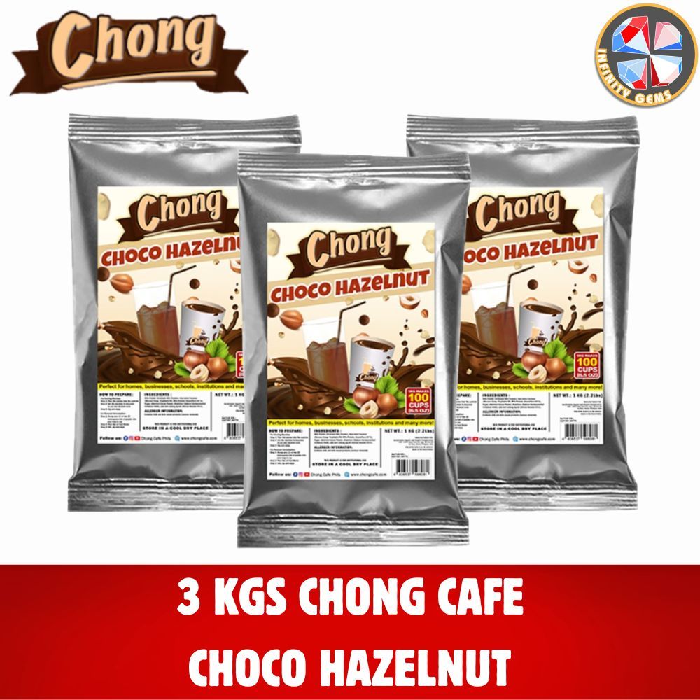 3 KGS CHONG CAFE CHOCO HAZELNUT PREMIXED POWDER | Shopee Philippines